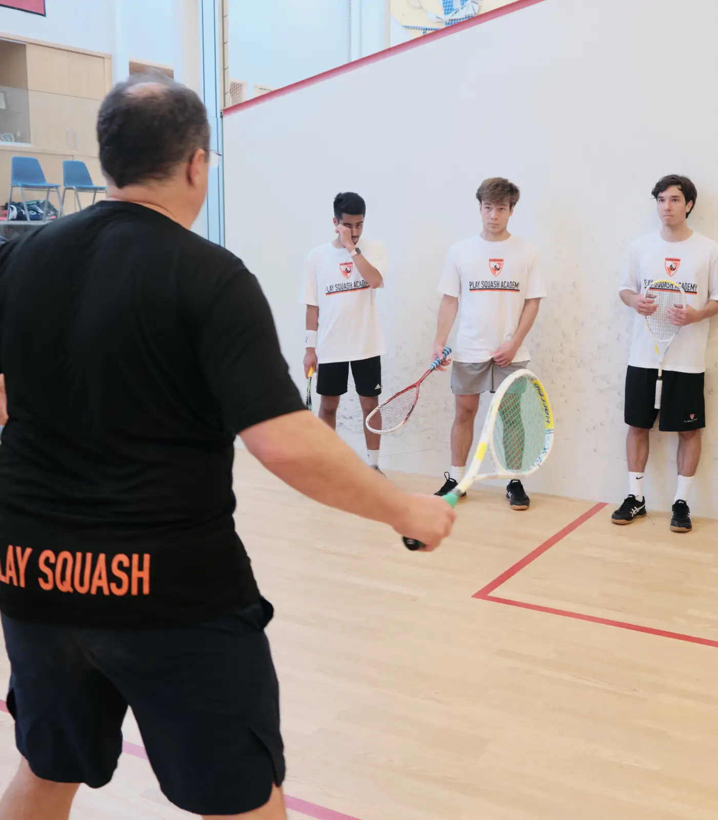 Adult Squash Lessons & Programs | Play Squash Academy